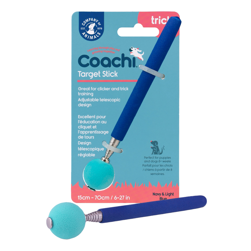 Coachi Target Stick Navy & Light Blue