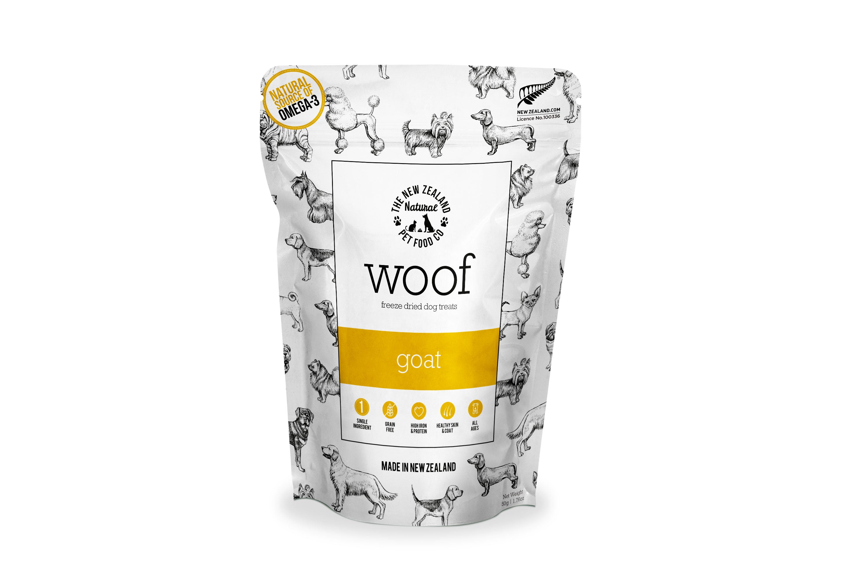 Woof Wild Goat Treat